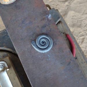 Blacksmithing Project - Spiral Key Ring | Rick's Hobby Garage