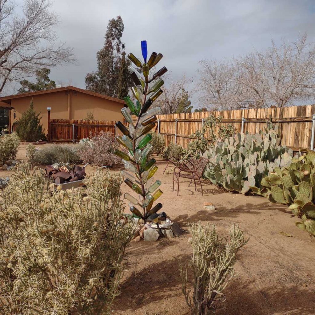 Garden Folklore: The Bottle Tree | Rick's Hobby Garage