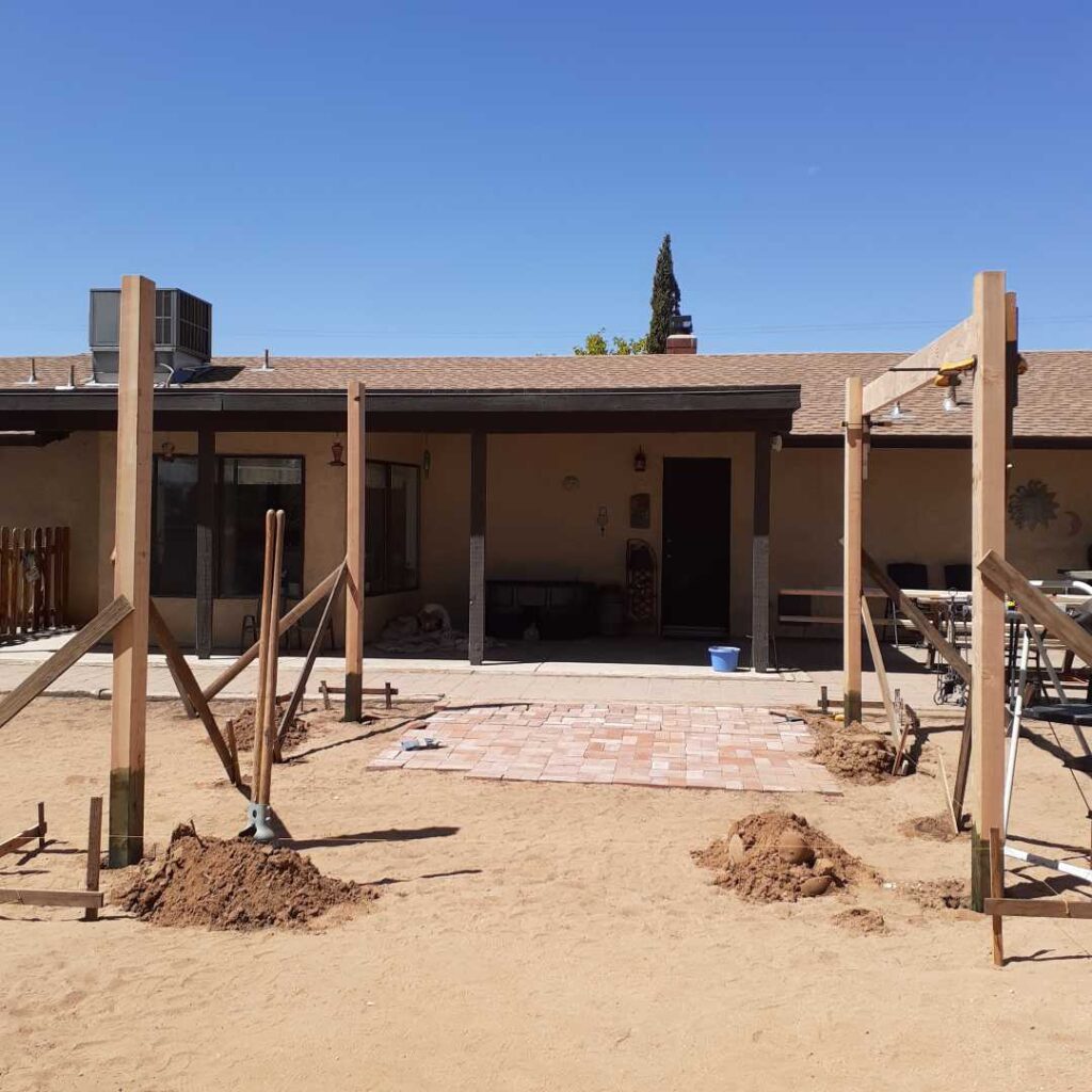 How to Build a Budget-Friendly Pergola | Rick's Hobby Garage